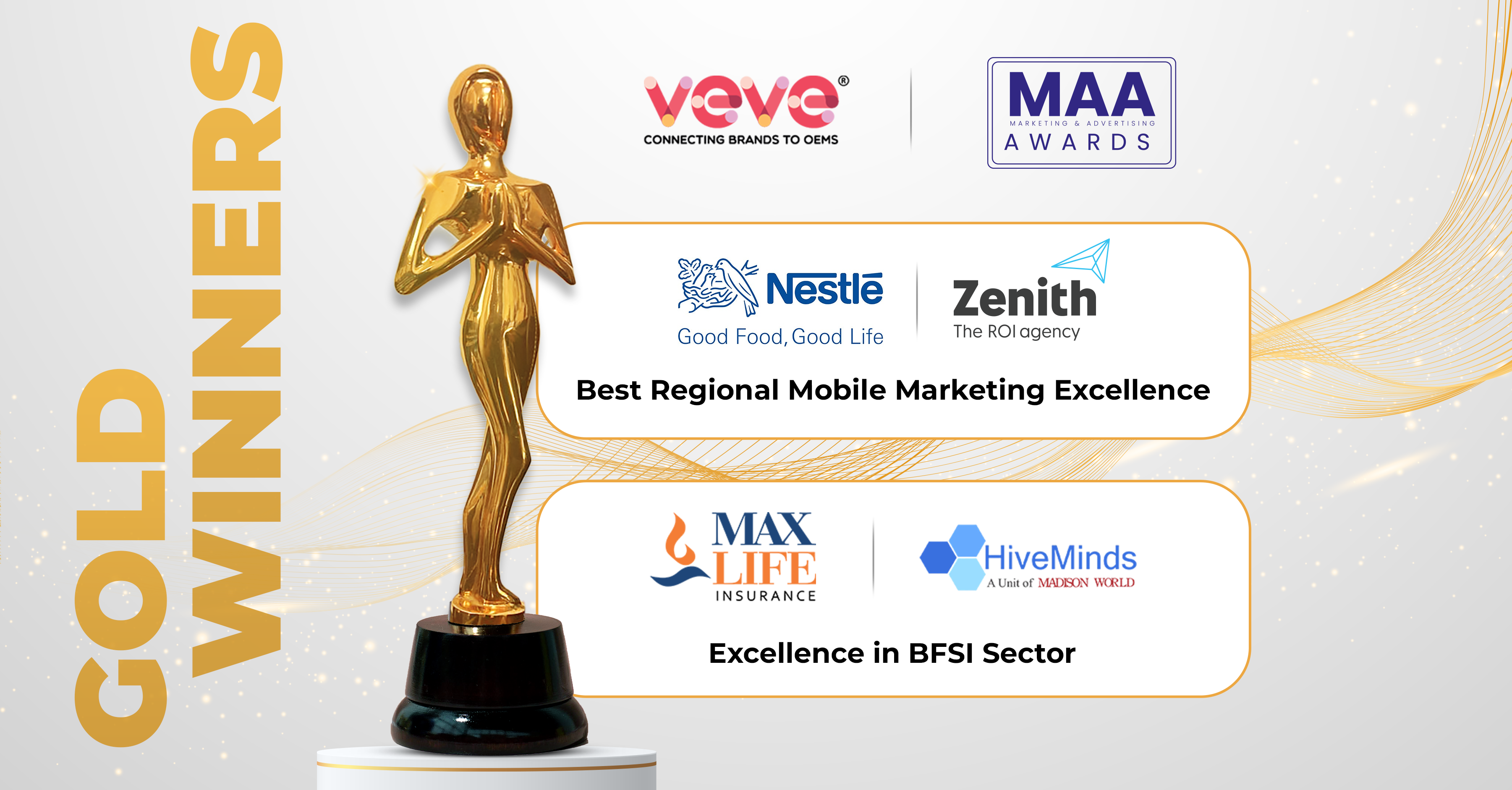 Press Release: VEVE Triumphs with Two Gold Awards for Excellence in ...